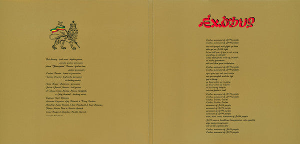 Buy Bob Marley & The Wailers : Exodus (2x12", Album, Ltd, Num, RM, Cla ...