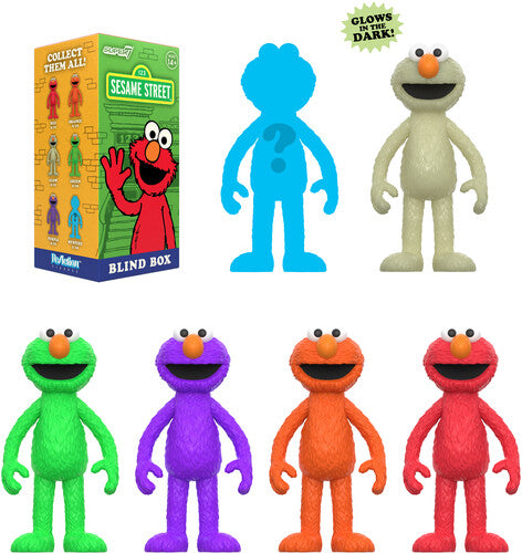 Super7 - Sesame Street - Reaction Blind Box Wv4 - Elmo